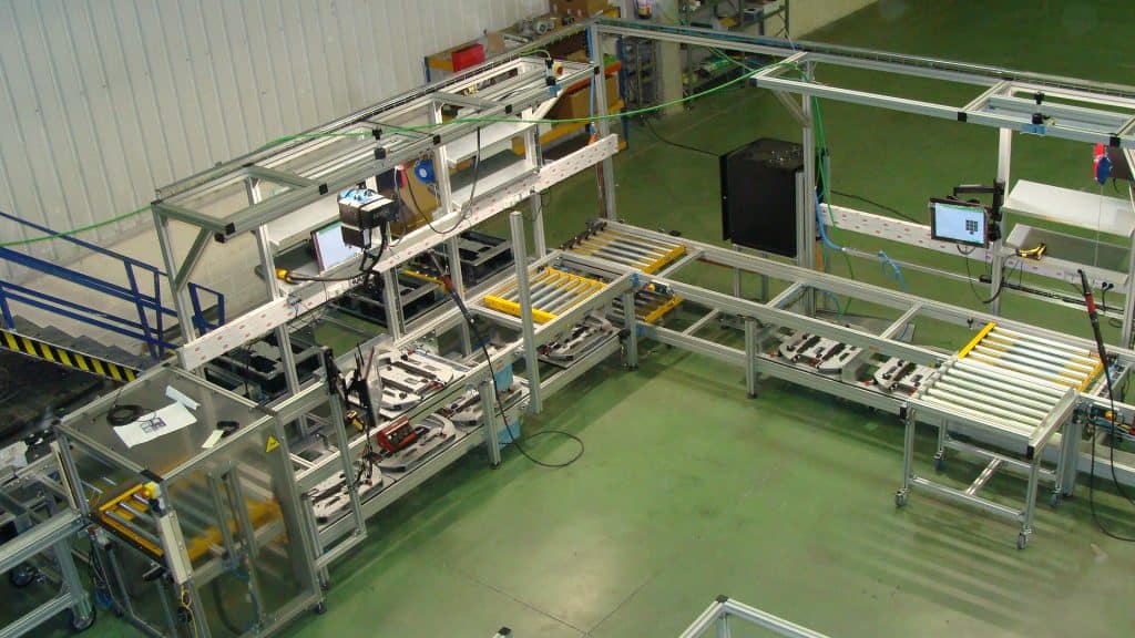 Assembly line for truck seats - Nikai Systems