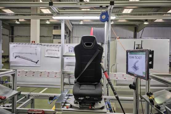 Assembly line for truck seats - Nikai Systems
