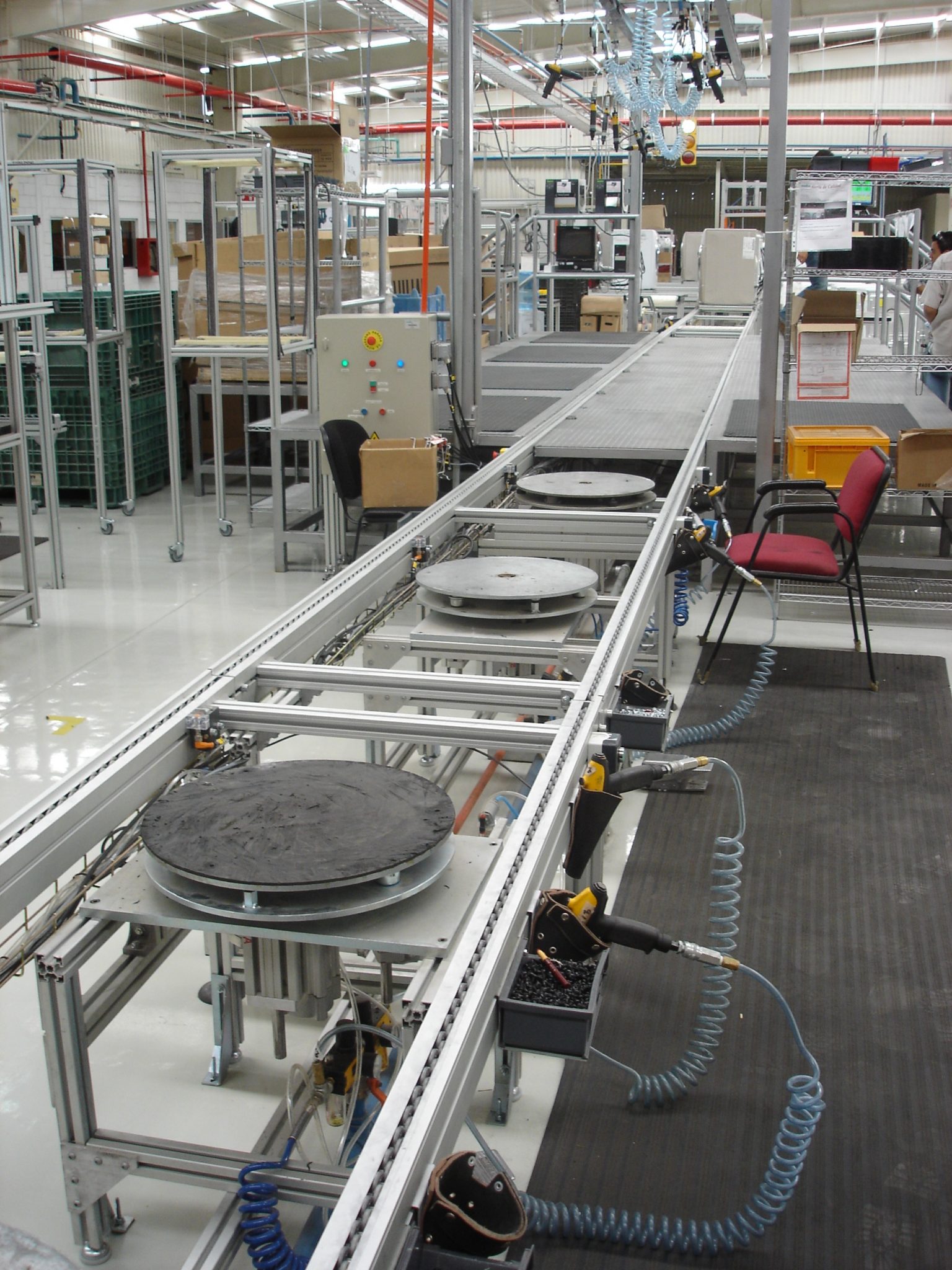 Washing machine assembly line - Nikai Systems